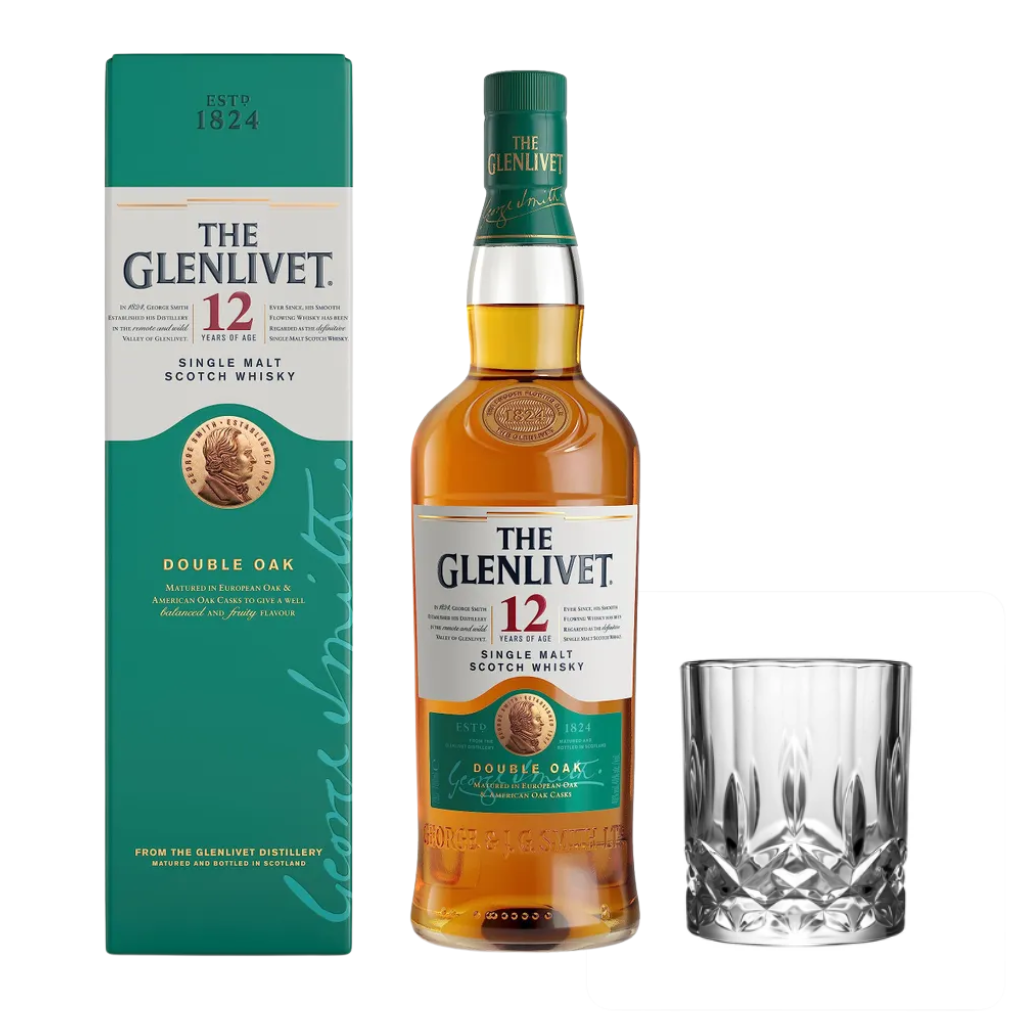Glenlivet 12 Year Old Single Malt Whisky 70cl with FREE Prism Spinning – Singlemalt.ph