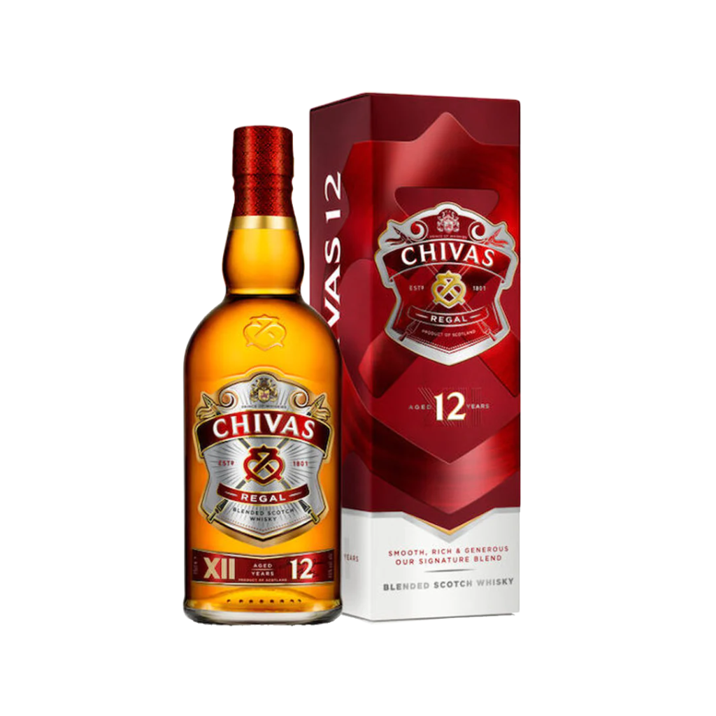 Chivas Regal 12 Year Old blended Scotch Whisky 70cl – Singlemalt.ph