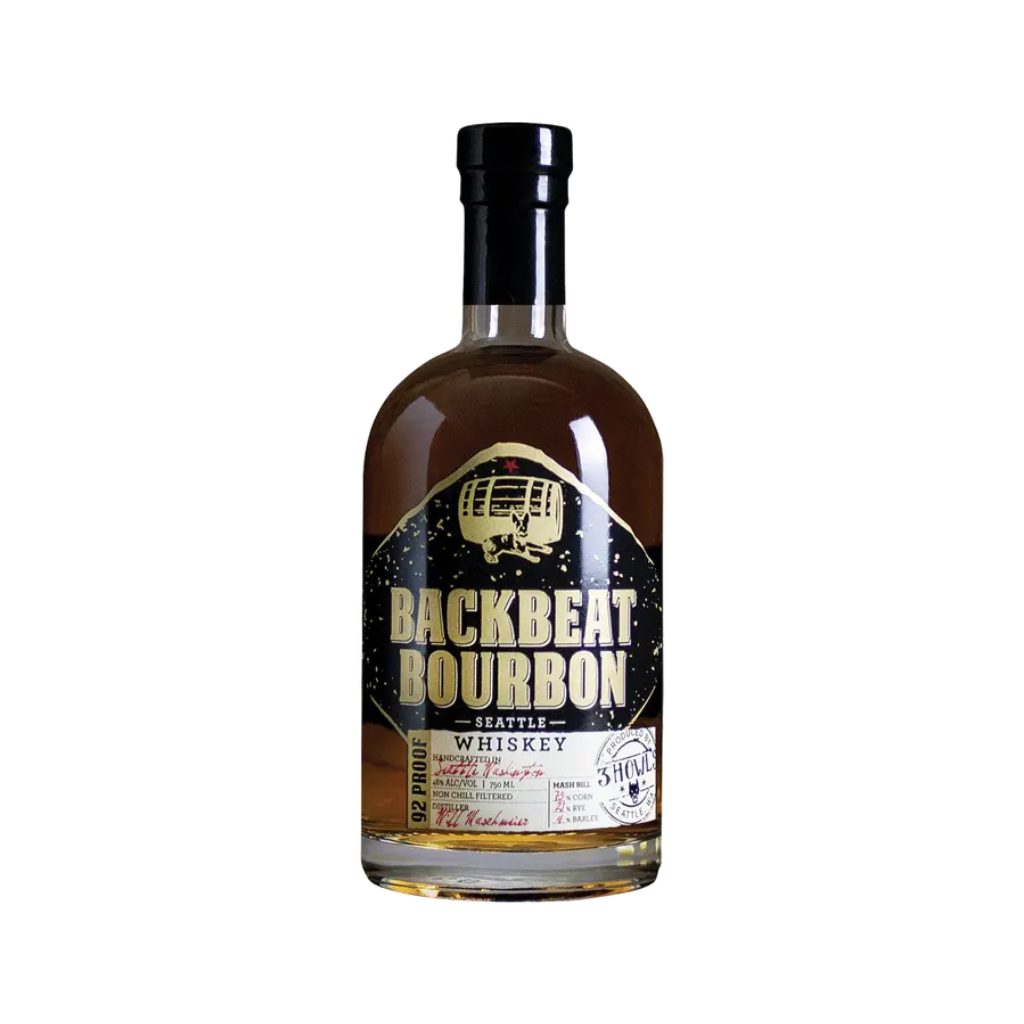 3 Howls Backbeat Bourbon Seattle Whiskey 75cl – Singlemalt.ph