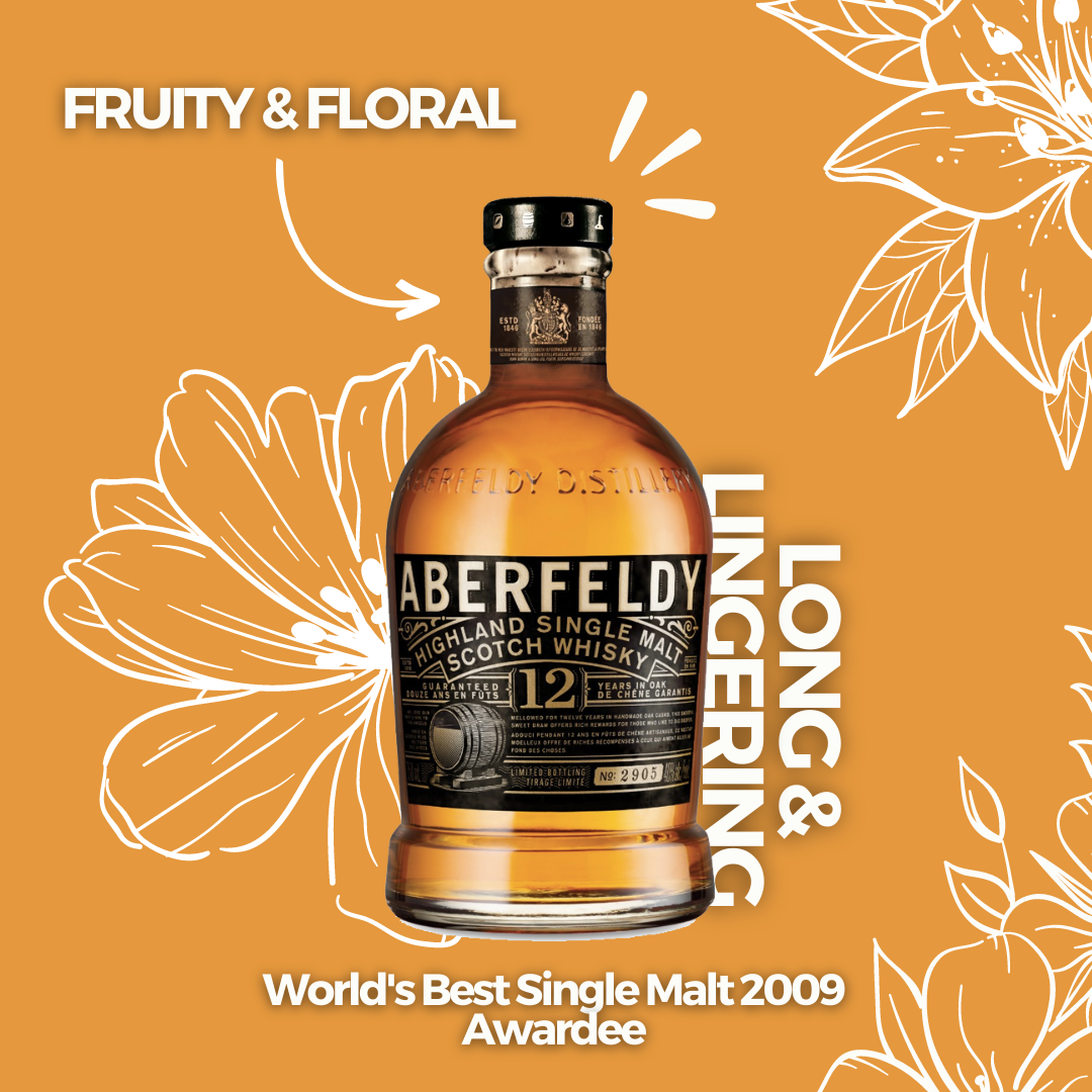 Aberfeldy 12 Year Old Scotch Whisky – Singlemalt.ph