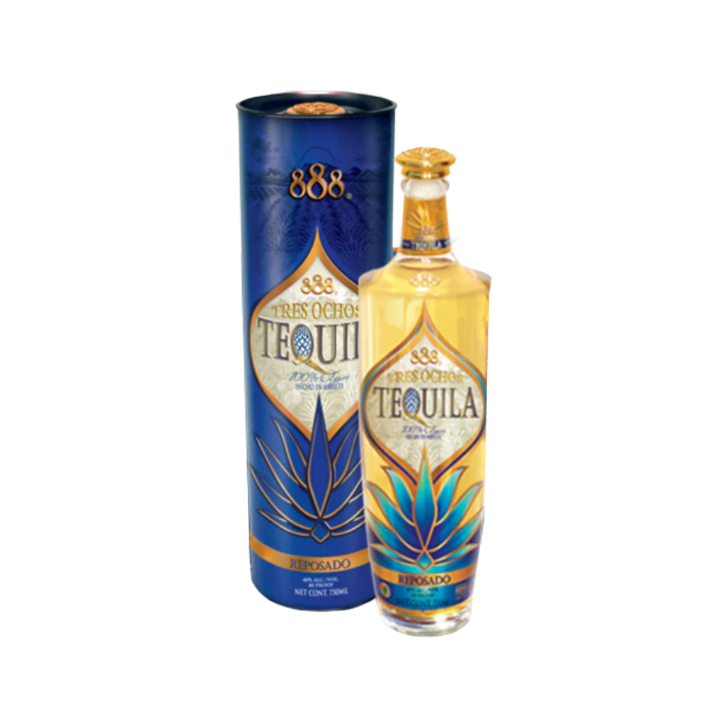 Tequila 888 Tres Ochos Reposado 75cl – Singlemalt.ph