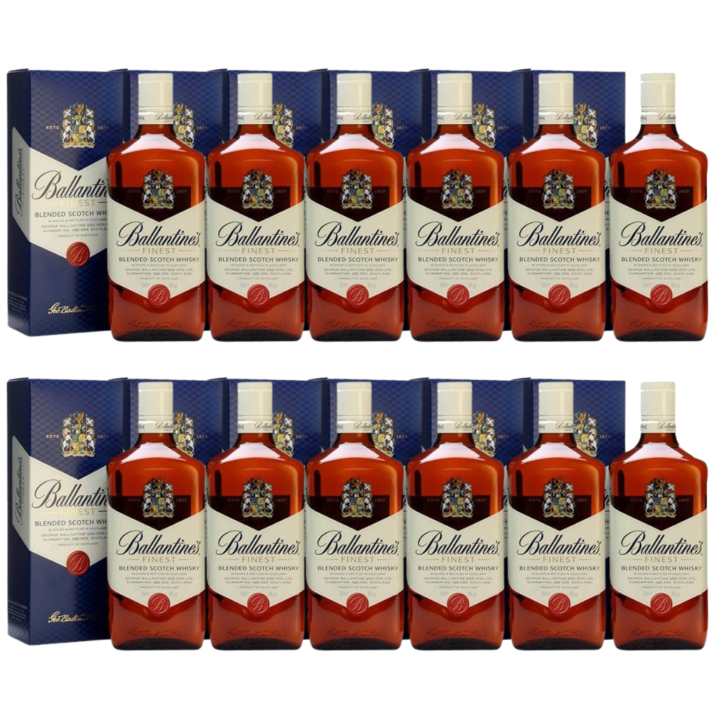 Ballantines Finest Blended Scotch Whisky 70cl (12 Bottles) – Singlemalt.ph