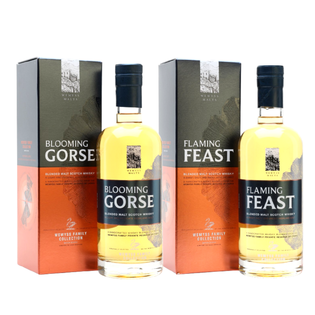 Wemyss Family Collection Set (Blooming Gorse, Flaming Feast) 70cl ...