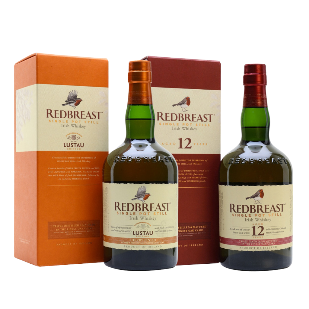 Redbreast Lustau + Redbreast 12 Year Old Irish Whiskey 70cl – Singlemalt.ph